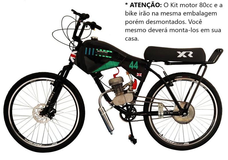 Bicicleta Motorizada Carenada F1 (kit 80cc & bike Desmont) - Rocket ...