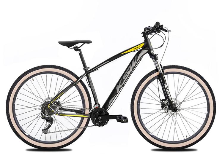 Bicicleta Mountain Bike Aro 29 KSW XLT 21 Marcha Freio Disco ...