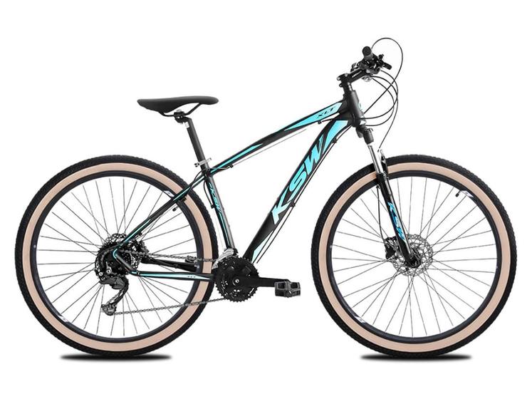 Bicicleta MTB Aro 29 KSW 24V Freio a Disco Cubo Cassete 8V - Bicicleta Mountain Bike - Magazine ...