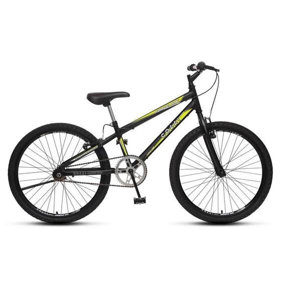 Bicicleta para Adulto Colli Force One, Aro 24, Freios V-Brake, Preto ...