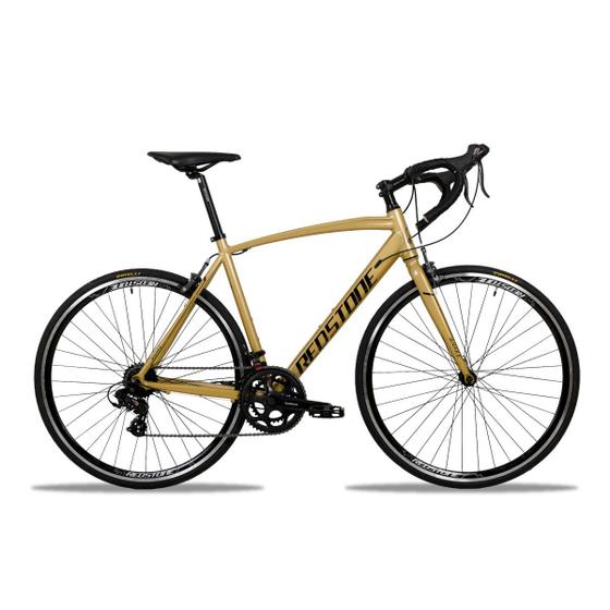 Bicicleta Redstone Snake Speed Aro 700 Shimano Tourney 14V Dourada 21 - Bicicleta Speed ...