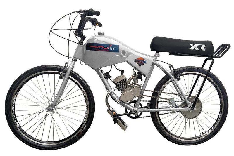 Bicicleta Rocket Motorizada Beach Banco XR - Com Carenagem - Bicicleta ...