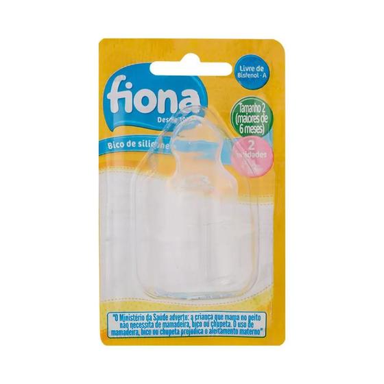 Bico Para Mamadeira +6m 2und Fiona - Lillo - Bico de Mamadeira ...