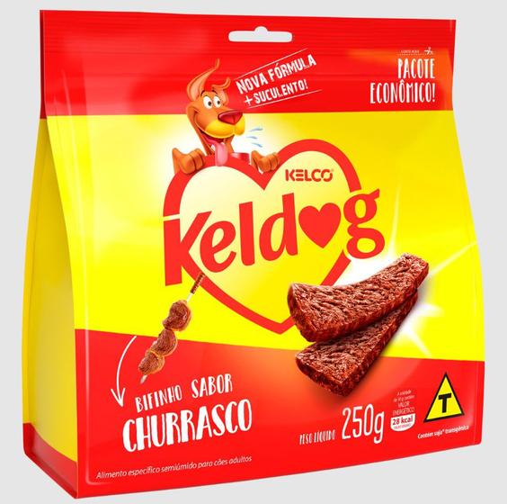 Bifinho Keldog Criadores Churrasco 250g - Kelco - Bifinhos e Petiscos ...