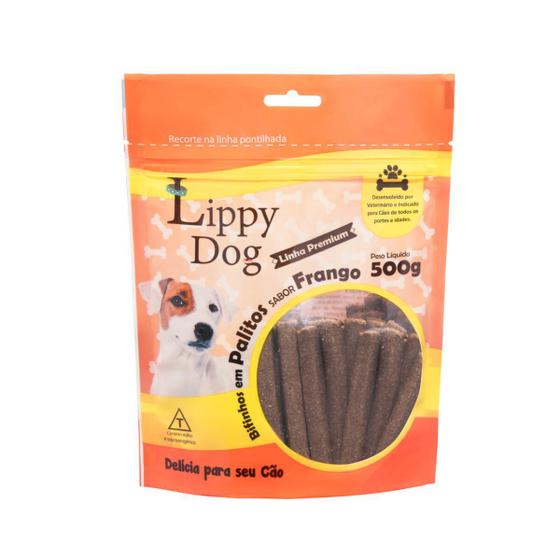 Bifinho Lippy Dog para Cães em Palitos Frango 500g - Bifinhos e ...