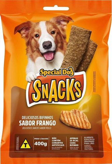 Bifinhos Special Dog Snacks Sabor Frango 400G - Bifinhos e Petiscos para Cachorro - Magazine Luiza