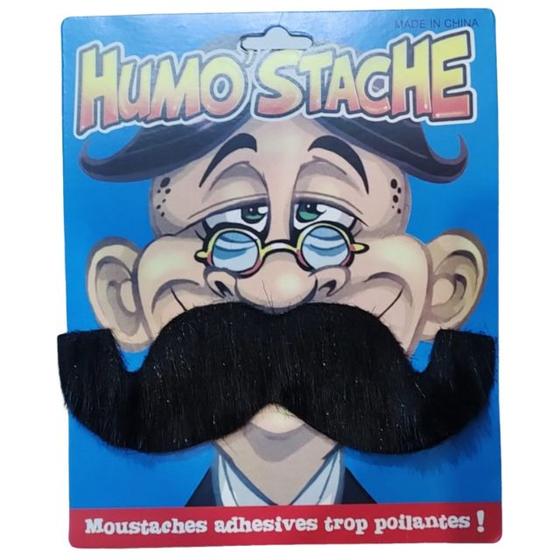 Bigode Gigante Falso Postiço Disfarce Fantasia Engraçada - Brink Fest ...