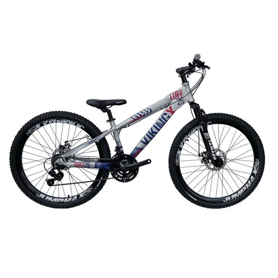 Bike 26 Freeride Vikingx Tuff 21v Imp/Shimano Freio Disco - Bicicleta - Magazine Luiza
