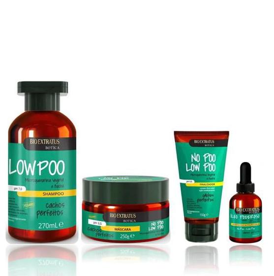Bio Extratus Cachos Perfeitos Botica Shampoo 270ml+ Máscara 250g ...
