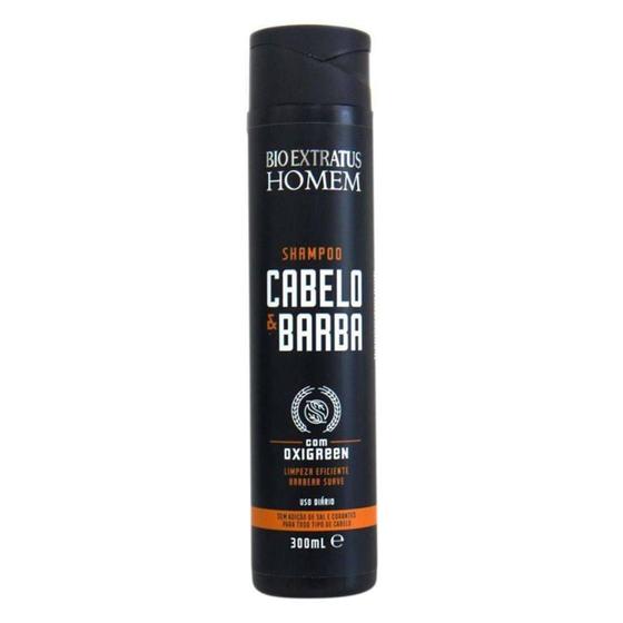 Bio Extratus Shampoo Homem 300ml Cabelo e Barba - Shampoo - Magazine Luiza