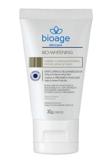 Bio-whitening creme clareador íntimo - 30g - BIOAGE - Outros Beleza e ...