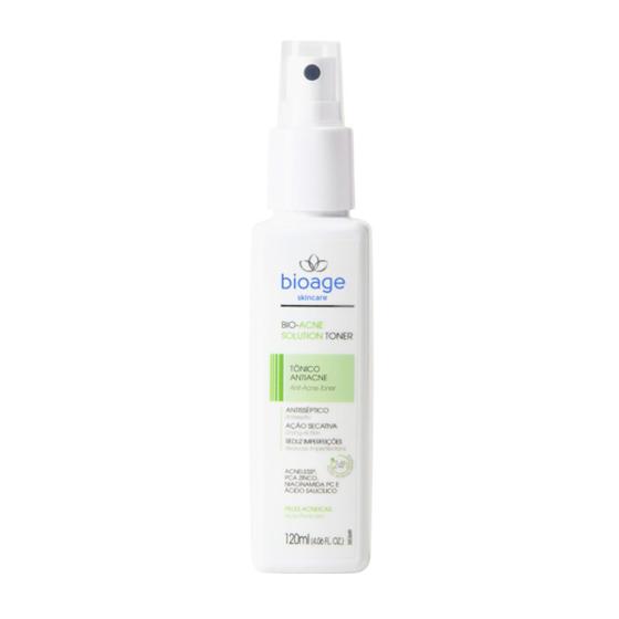 Bioage Tônico Facial Anti Acne Bio Acne Solution 120ml - Sabonete ...