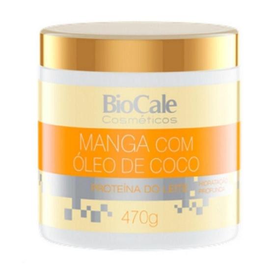 Biocale Hidratação Manga Com Óleo De Coco 470g - Máscara Capilar ...
