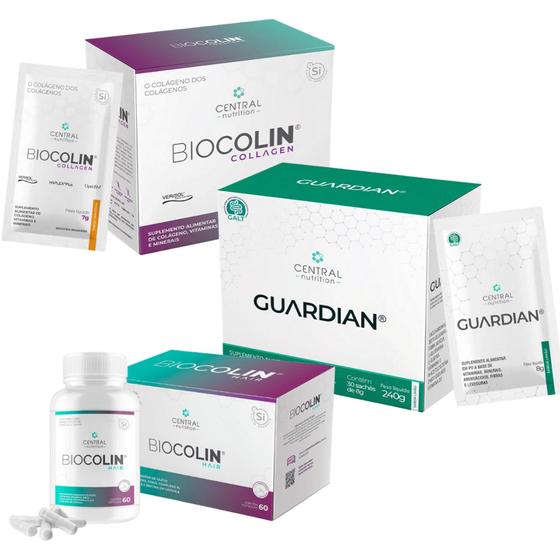 Biocolin Collagen - Central Nutrition + Guardian - 8g 30 Sachês ...