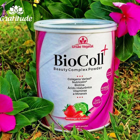 BioColl+ Beauty Complex Powder Em Pó (Sabor Morango e Limão) 285g ...