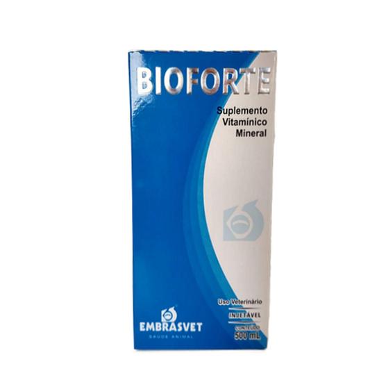 Bioforte 500ml Injetavel - Embrasvet - Vermífugo - Magazine Luiza