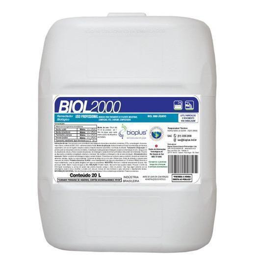 Biol 2000-Trat Efluente Industrial E Viveiro De Peixes 20 L - Limpador ...