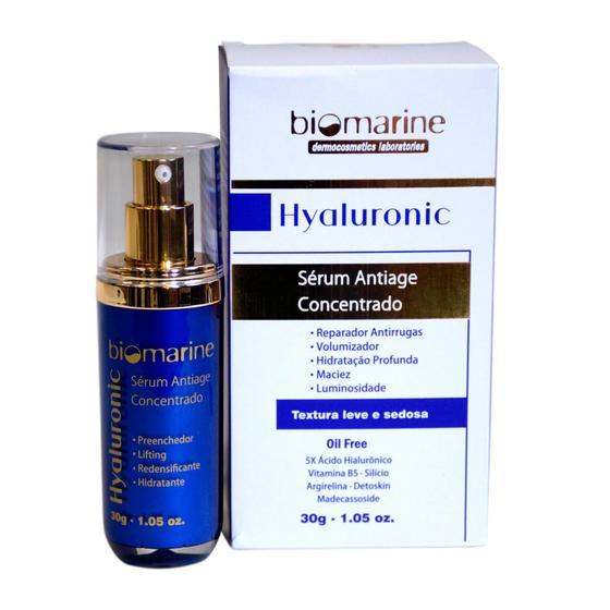 BIOMARINE Serum Anti Age Acido Hialuronico Concen 30g - Outros Beleza e ...