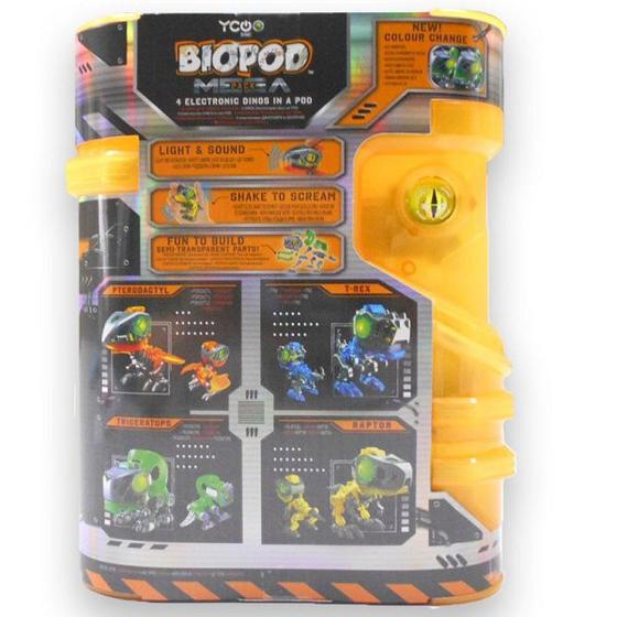 Biopod Mega PACK 4 Dinossauros Ediçao Batalha FUN F0093-5 - Bonecos ...
