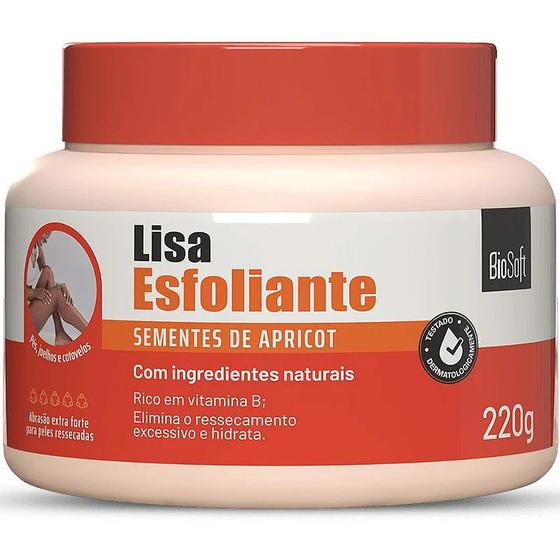 Biosoft Lisa Esfoliante Sementes de Apricot - Bio Soft - Esfoliante ...