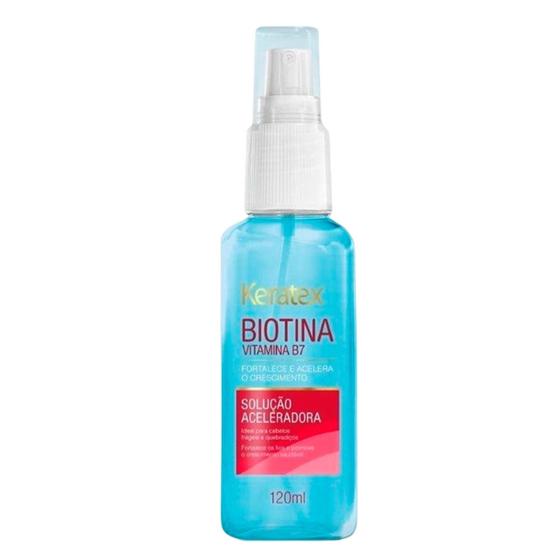 Biotina Solução Aceleradora Vitamina B7 Spray 120g - Keratex - Biotina ...