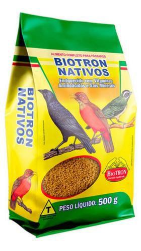 Biotron Nativos para Sabiá 500g - Alpiste e Ração para Pássaros ...