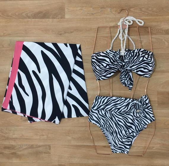 Biquíni com saída de praia - Rafa Melo confecções - Conjunto de Biquíni ...