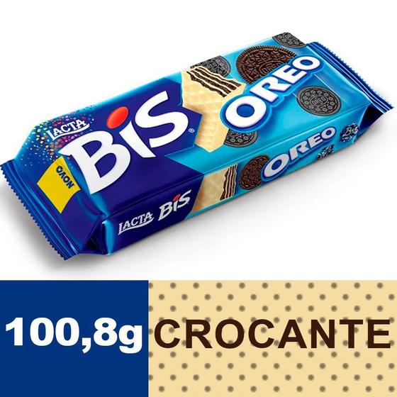 Bis Lacta Oreo 100,8g - Bis - Magazine Luiza