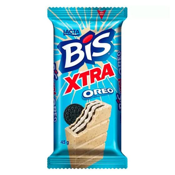 Bis Xtra Oreo Lacta 45g - Chocolate / Barra de Chocolate - Magazine Luiza