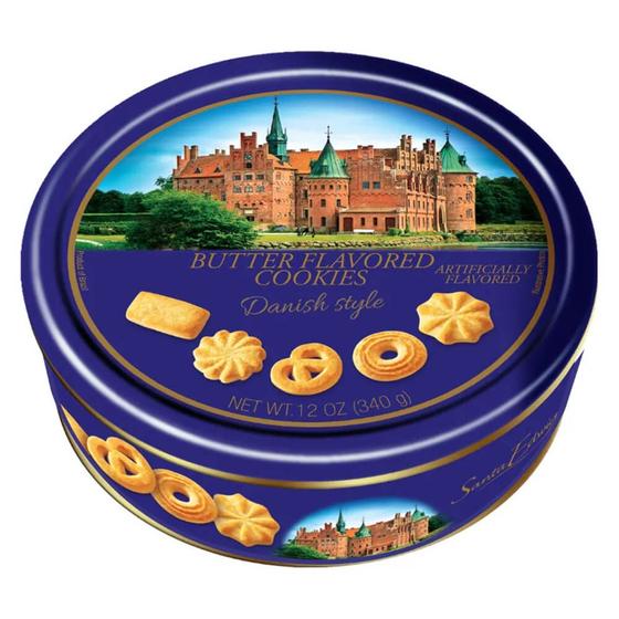 Biscoito Amanteigado Danish Style 340g Unidade - Santa Edwiges ...