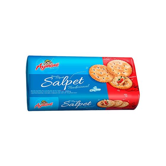 Biscoito Aymoré Salpet Salgado Tradicional 200g - Aymore - Biscoito ...