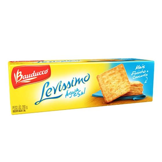 Biscoito bauducco levissimo agua e sal 200g - Biscoito / Bolacha - Magazine Luiza