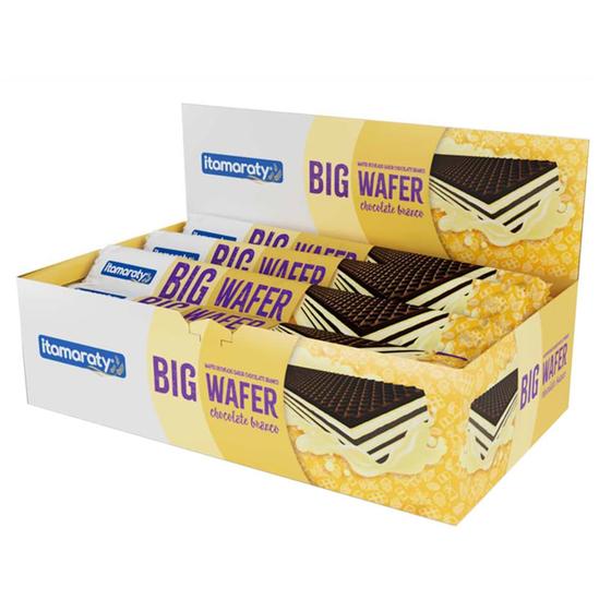 Biscoito Big Wafer Chocolate Branco c/20 - Itamaraty - Wafer - Magazine ...
