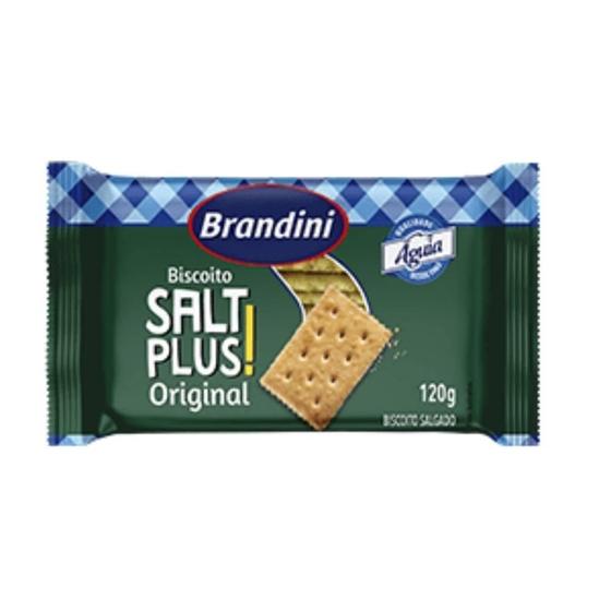 Biscoito Brandini Salt Plus Original 120g Embalagem com 40 Unidades ...
