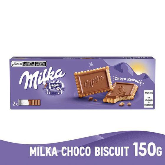 Biscoito Choco Biscuits MILKA 150g - Biscoito / Bolacha - Magazine Luiza