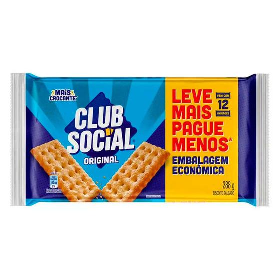 Biscoito Club Social Original c/12 - Mondelez - Biscoito Salgado ...
