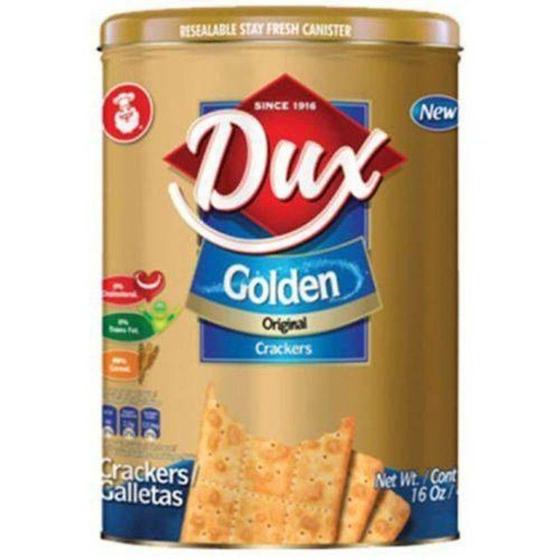 Biscoito colombiano dux crackers golden original lata 400g - Biscoito ...
