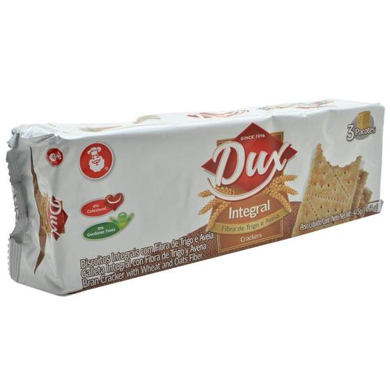 Biscoito colombiano dux craker integral - fibra aveia 415g - Biscoito ...