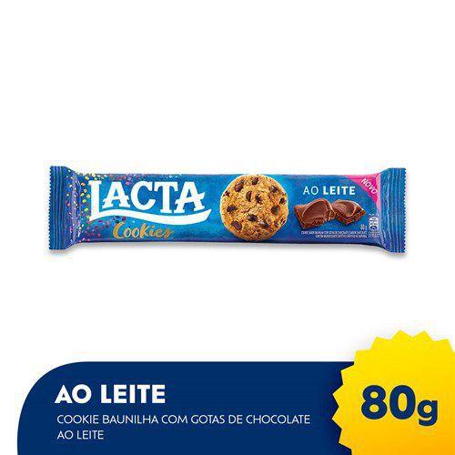 Biscoito Cookie Lacta Ao Leite 80G - Cookies - Magazine Luiza