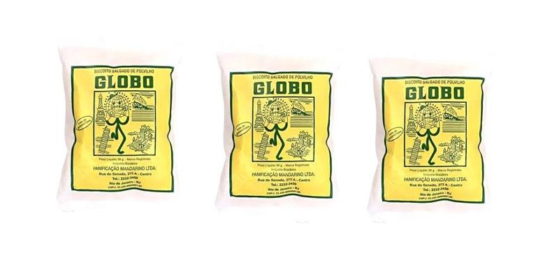 Biscoito De Polvilho Globo Salgado -Kit 10 Unidades - RIO - Biscoito ...