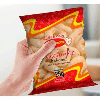 Biscoito De Polvilho Lanchinho Sem Glúten/Sem Lactose 25G Tradicional - Bom Biscoito ...