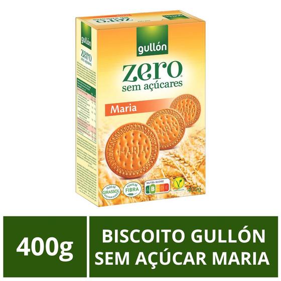 Biscoito Gullón Sem Açúcar, Maria, 400g - Biscoito / Bolacha - Magazine ...