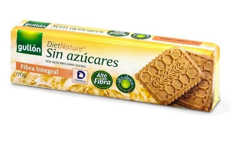 Biscoito Gullon Zero Açucar Fibra Integral 170G - Gullón - Biscoito ...