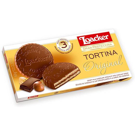 Biscoito LOACKER TORTINA (3 X 21G) - Biscoito / Bolacha - Magazine Luiza