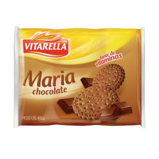 Biscoito Maria Chocolate 400g - Vitarella - Biscoito / Bolacha ...