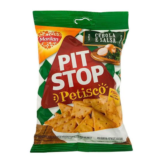 Biscoito Marilan Pit Stop Petisco Cebola e Salsa com 80g - Biscoito ...