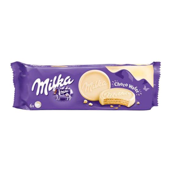 BISCOITO MILKA CHOCO WAFER WHITE 180g - Biscoito / Bolacha - Magazine Luiza