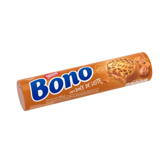 Biscoito Recheado Bono 126g Doce De Leite - Nestlé - Biscoito / Bolacha ...