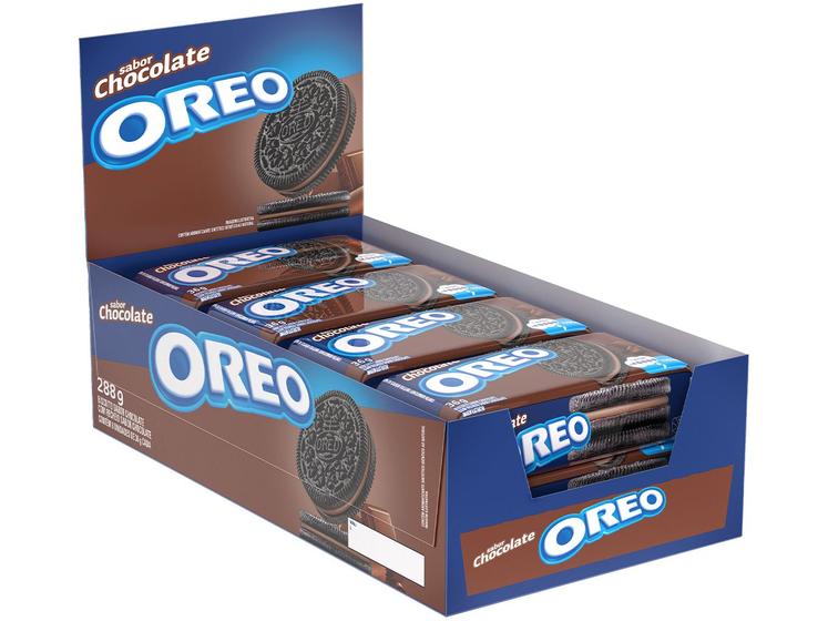 Biscoito Recheado Chocolate Oreo 36g - 8 Unidades - Biscoito / Bolacha ...