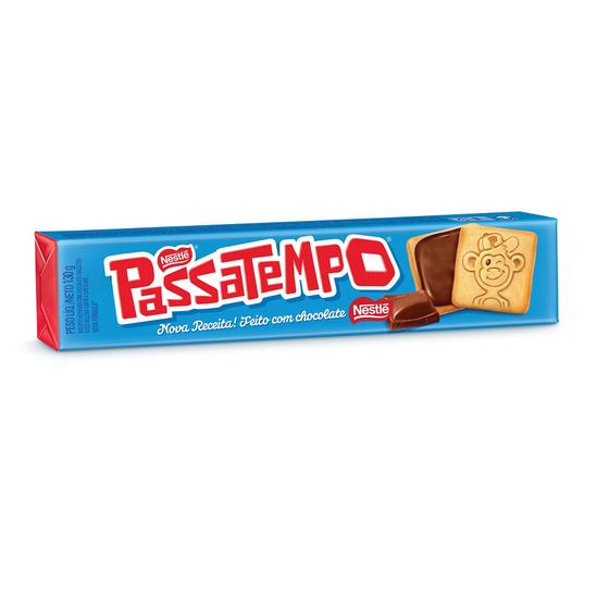 Biscoito Recheado Chocolate Passatempo 130g - shaday - Biscoito / Bolacha - Magazine Luiza